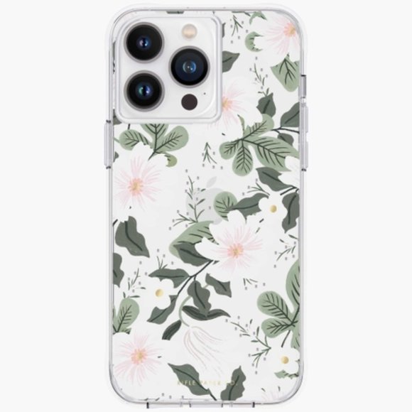 Rifle Paper Co. | Accessories | Rifle Paper Co Iphone Case 4 Pro Max Clear Floral | Poshmark